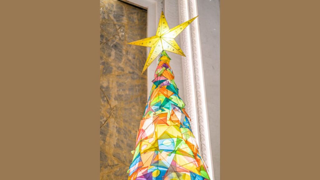 ITC Narmada decorates a 25 Ft Christmas tree hanging from 210 Ft to ...