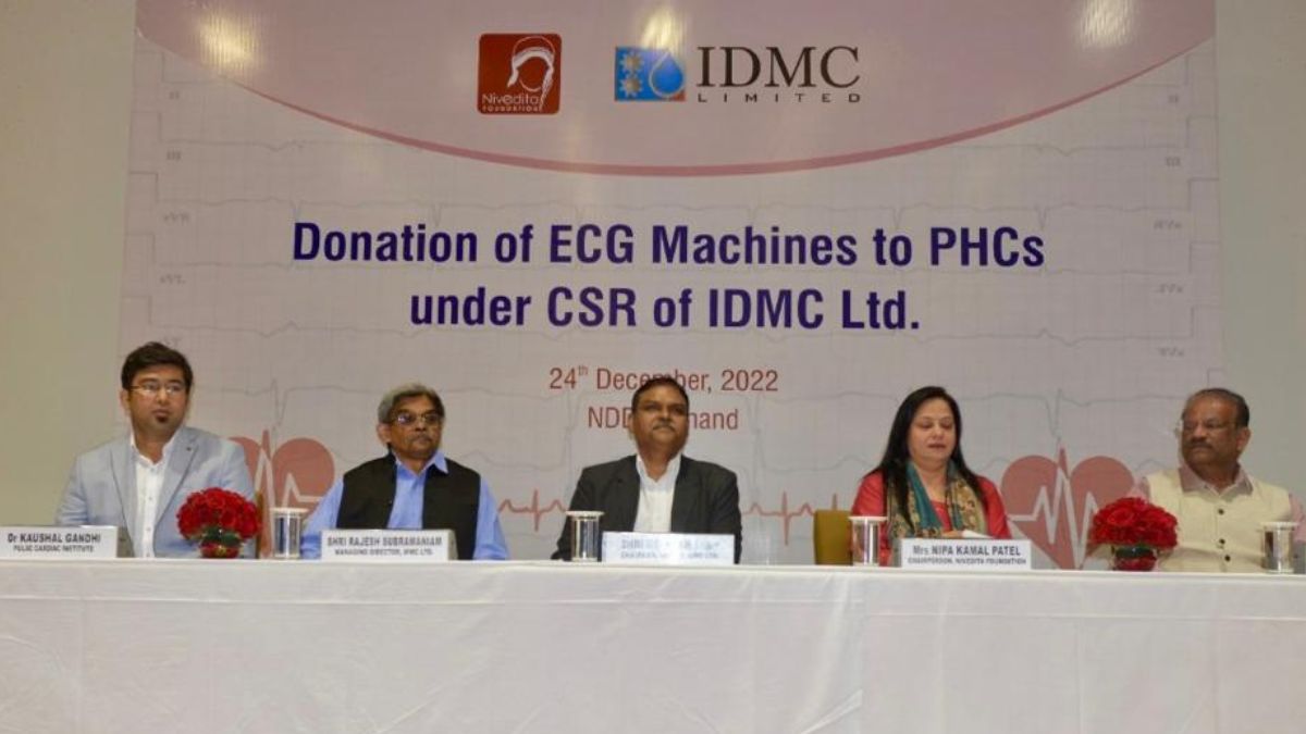 NDDB subsidiary IDMC donates ECG machines to PHCs under CSR - The Blunt ...