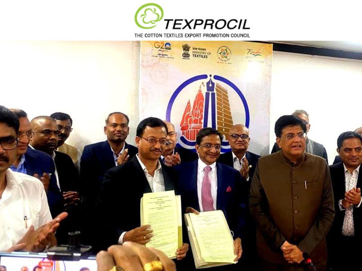 Texprocil inks MoU with CCI for branding and traceability of Kasturi ...
