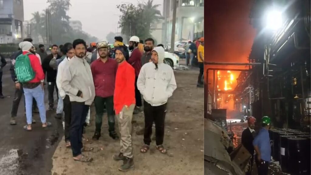 Surat : Major Fire at Aether Industries Leaves 24 Workers with Severe ...