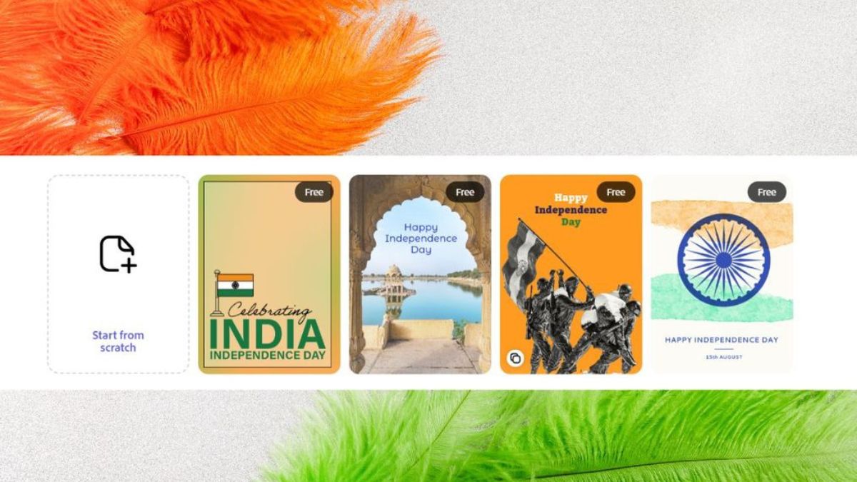 Celebrate Independence Day with attractive card designs utilizing Adobe ...